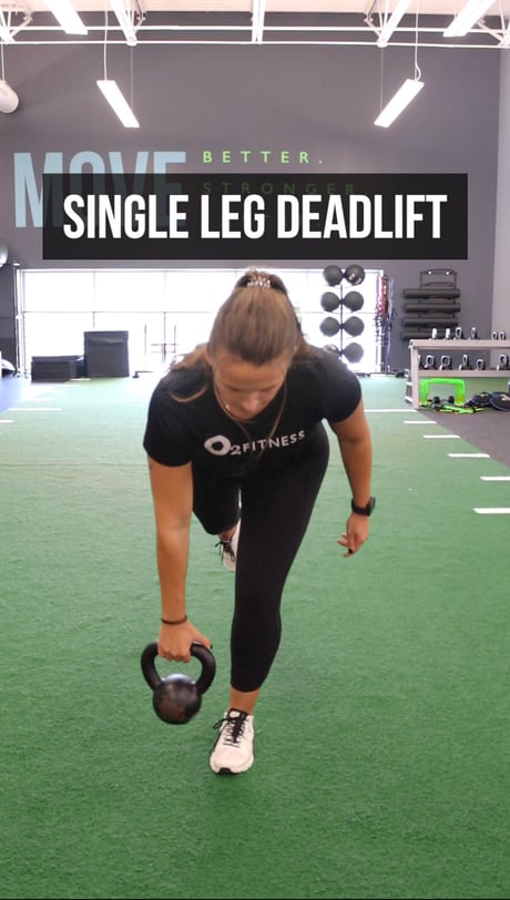 How To Do A Single-Leg Deadlift